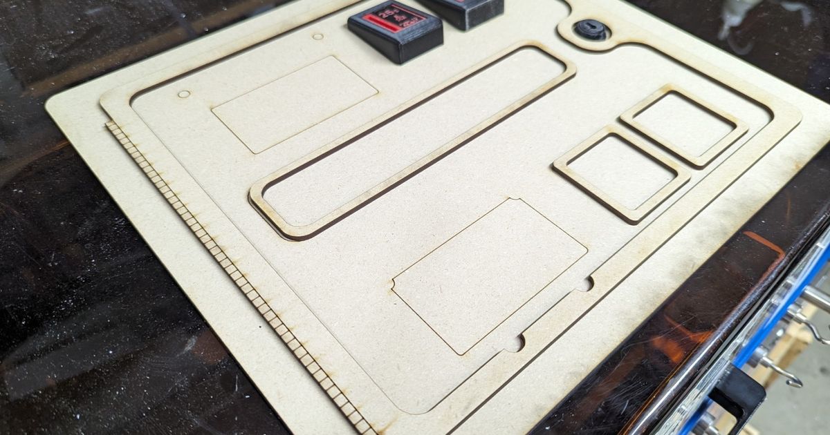 Pinball Arcade Faux Coin Door by Thenated0g | Download free STL model ...