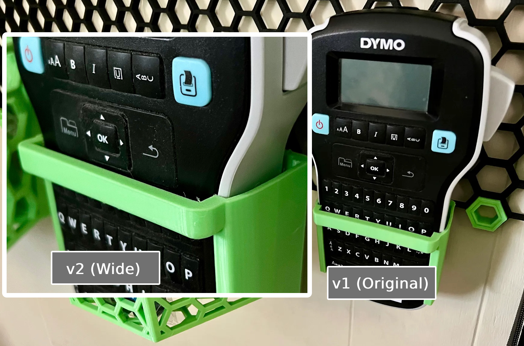 Reinforced HSW Dymo 160/280 Label Maker Holder by Steve | Download free ...