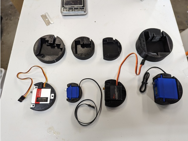 PowerHD TR4 Servo Holder by Thenated0g | Download free STL model ...