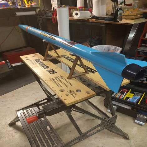 Rocket airframe holder for Workmate by Danno | Download free STL model ...