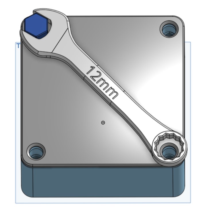 Kids Toy: Wrench (Spanner) and Bolt Box by Daniel | Download free STL ...