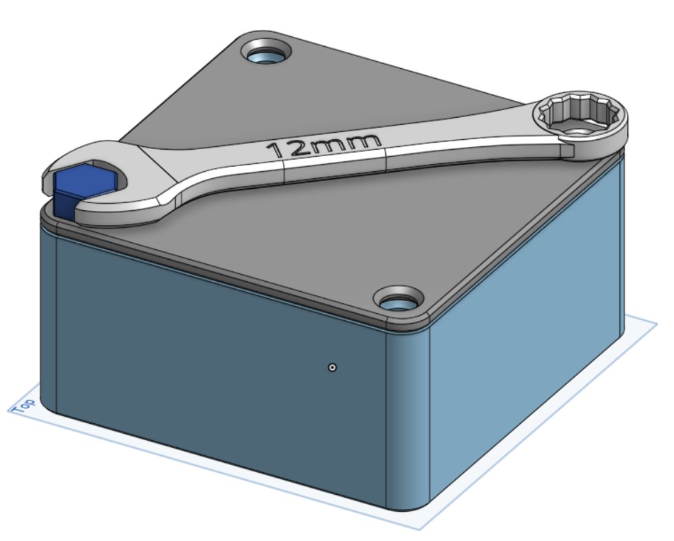 Kids Toy: Wrench (Spanner) and Bolt Box by Daniel | Download free STL ...