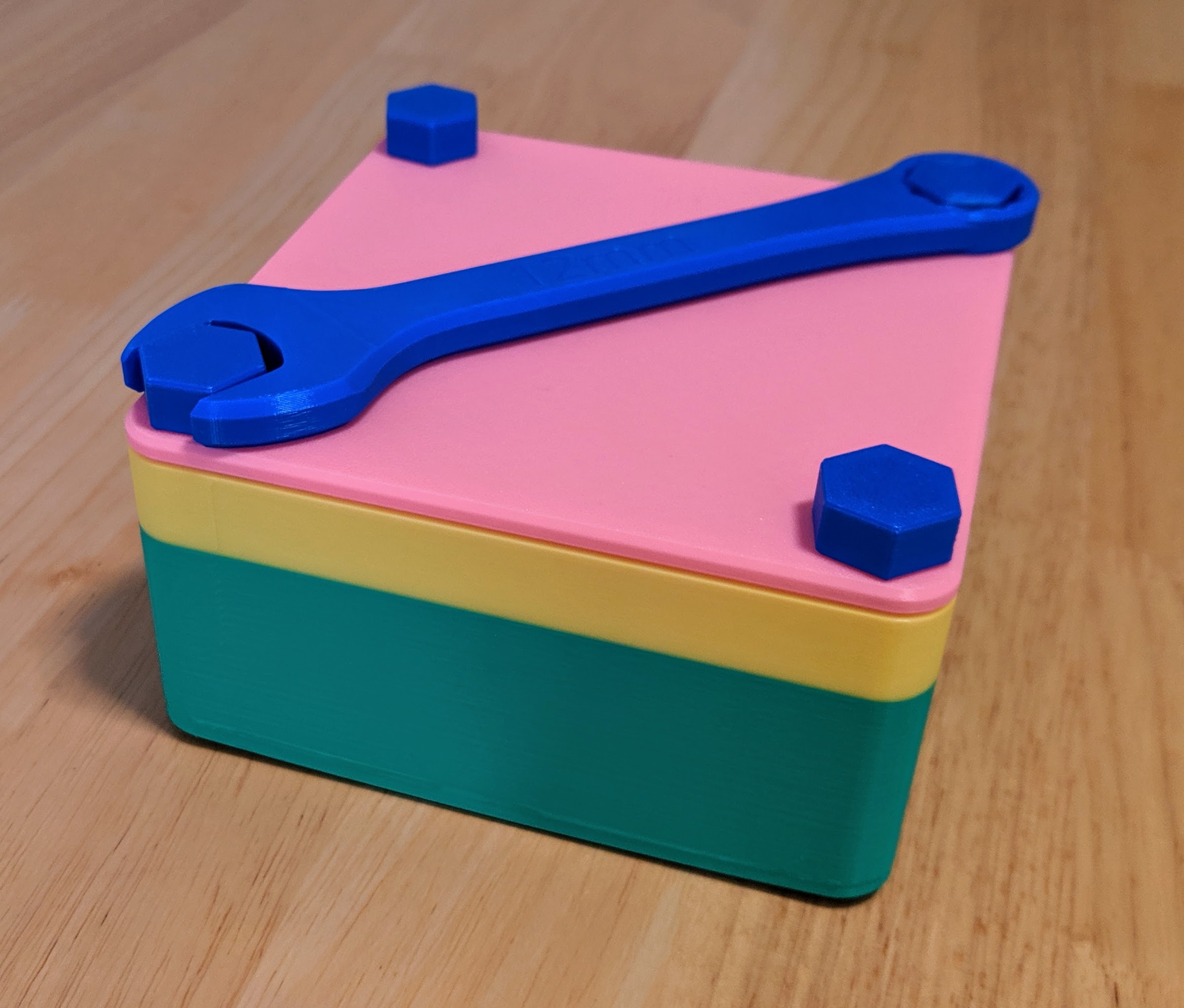 Kids Toy: Wrench (Spanner) and Bolt Box by Daniel | Download free STL ...