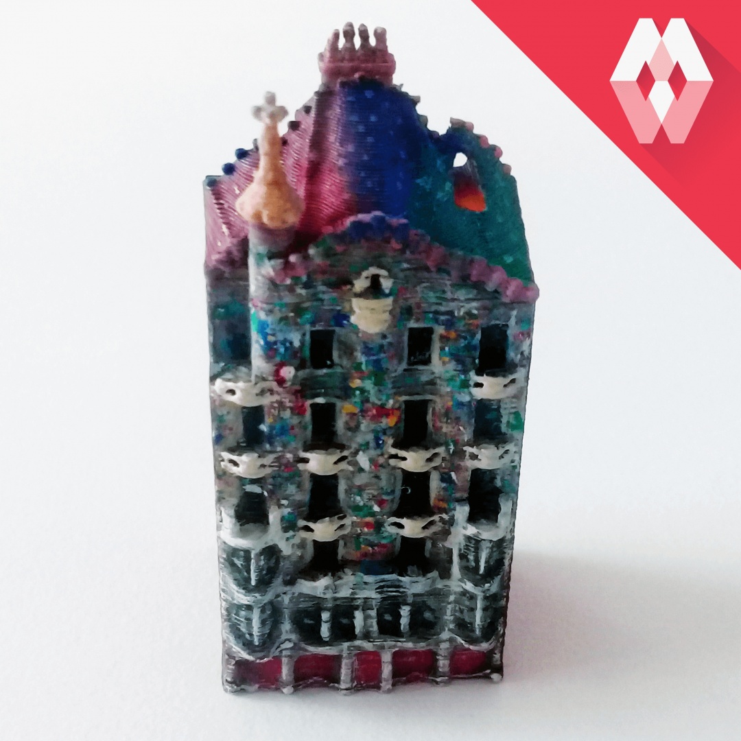Casa Batlló - Barcelona , Spain by MiniWorld3D | Download free STL ...