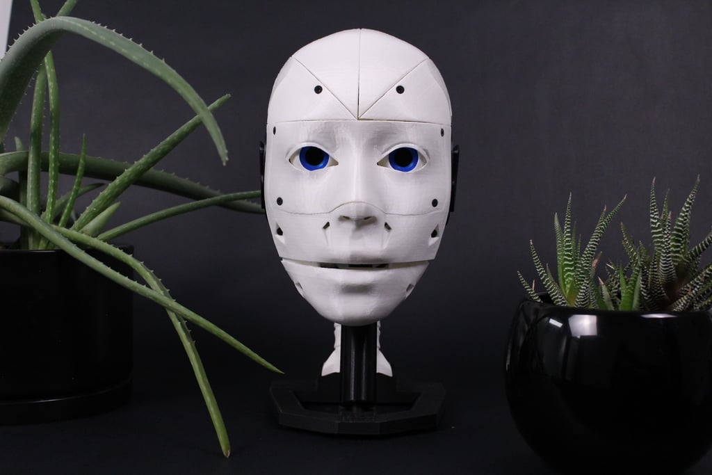 EZ-inMoov Robot Head by EZ-Robot | Download free STL model | Printables.com
