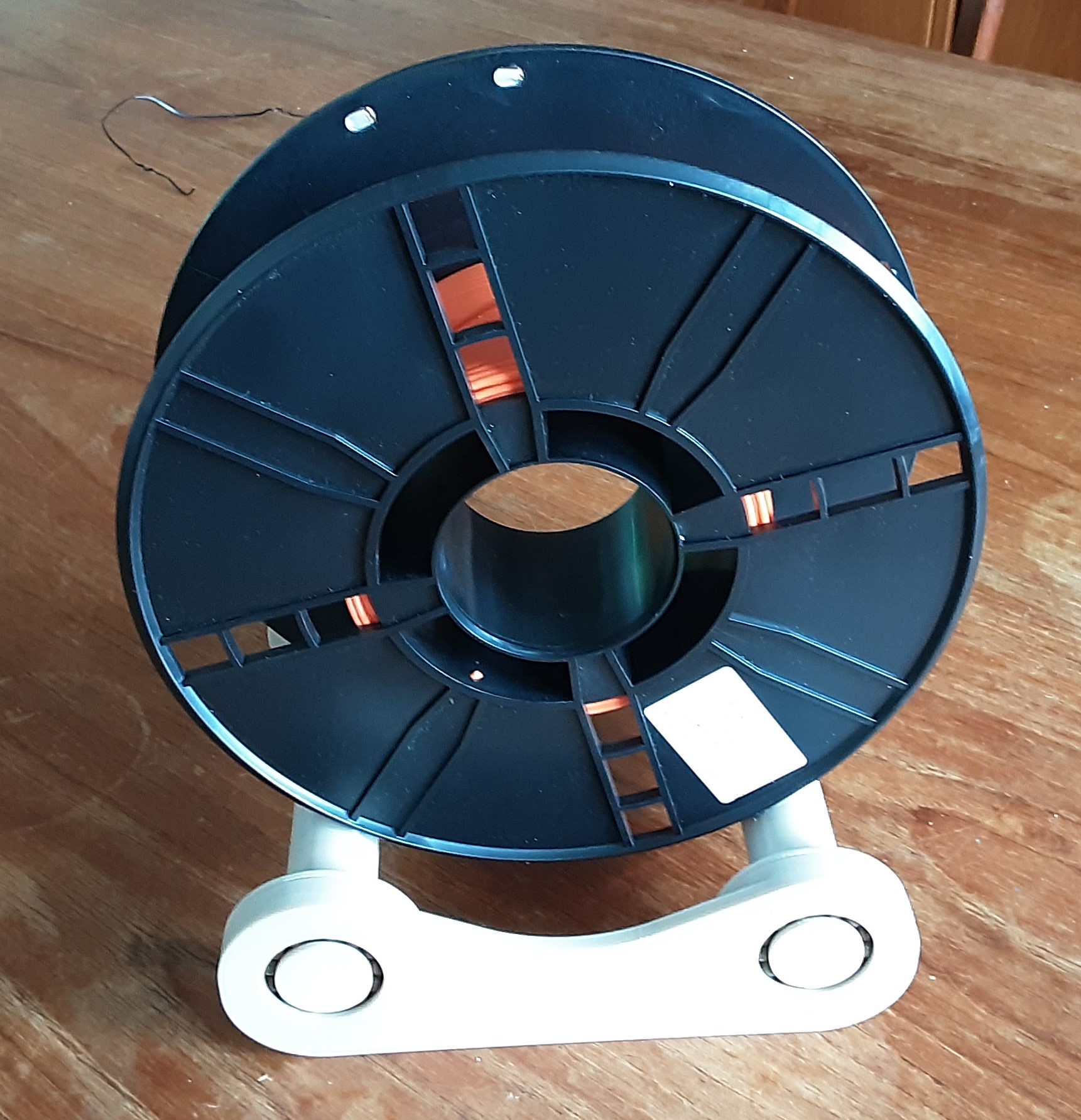 Filament spool stand for printing using DIY Bearings by Bernd ...