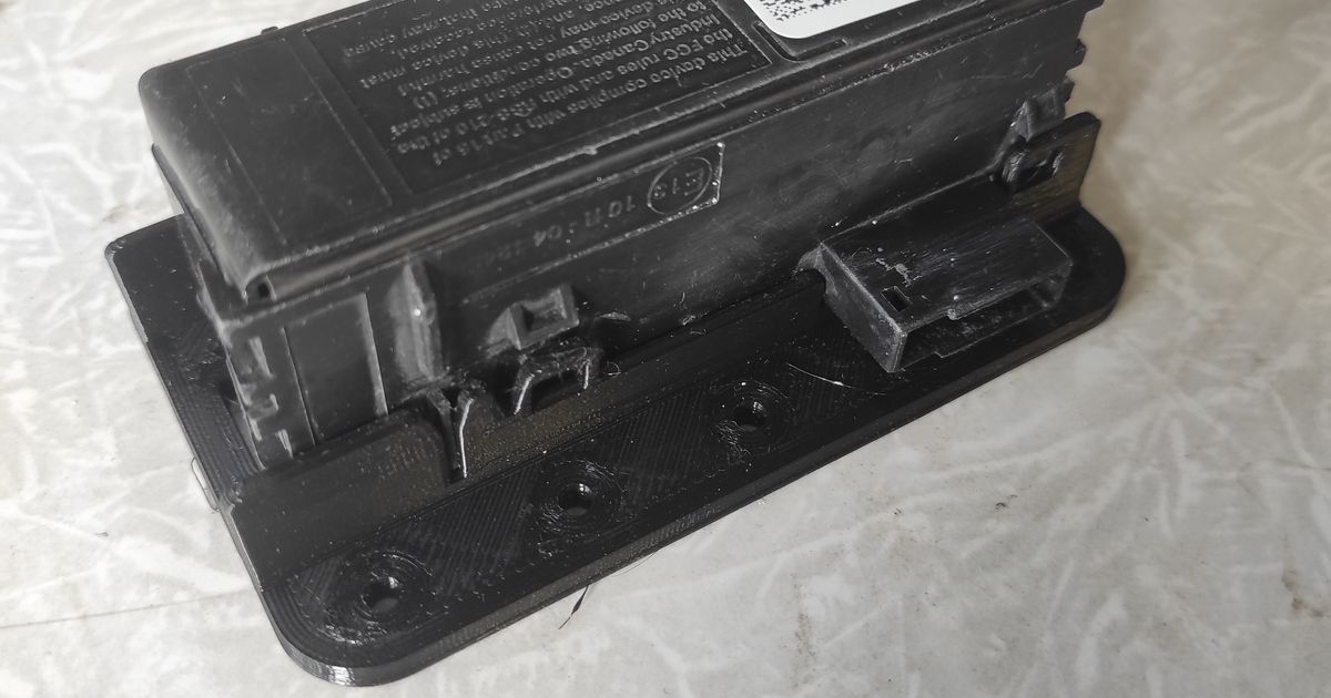 Ford Mustang Gen 6 (2015) Radio Tranciever Module (RTM) bracket by ...