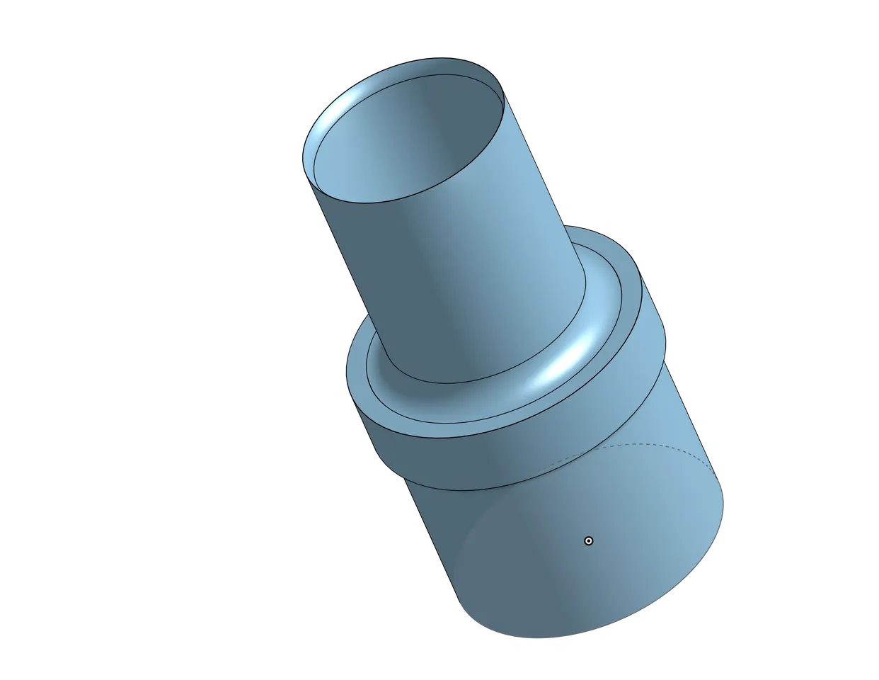 1in to .75in hose/pipe reducer by prebres69 | Download free STL model ...