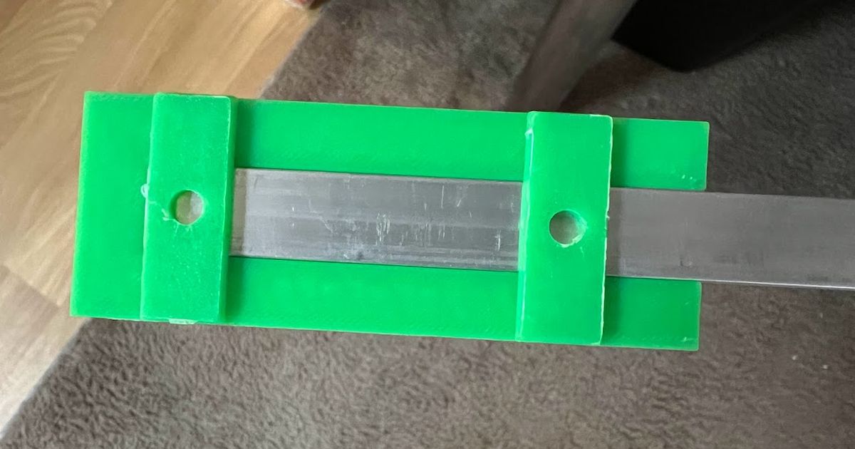 (sorta) DEAD CENTER: Hole marking / drilling jig for SillyButt's ...