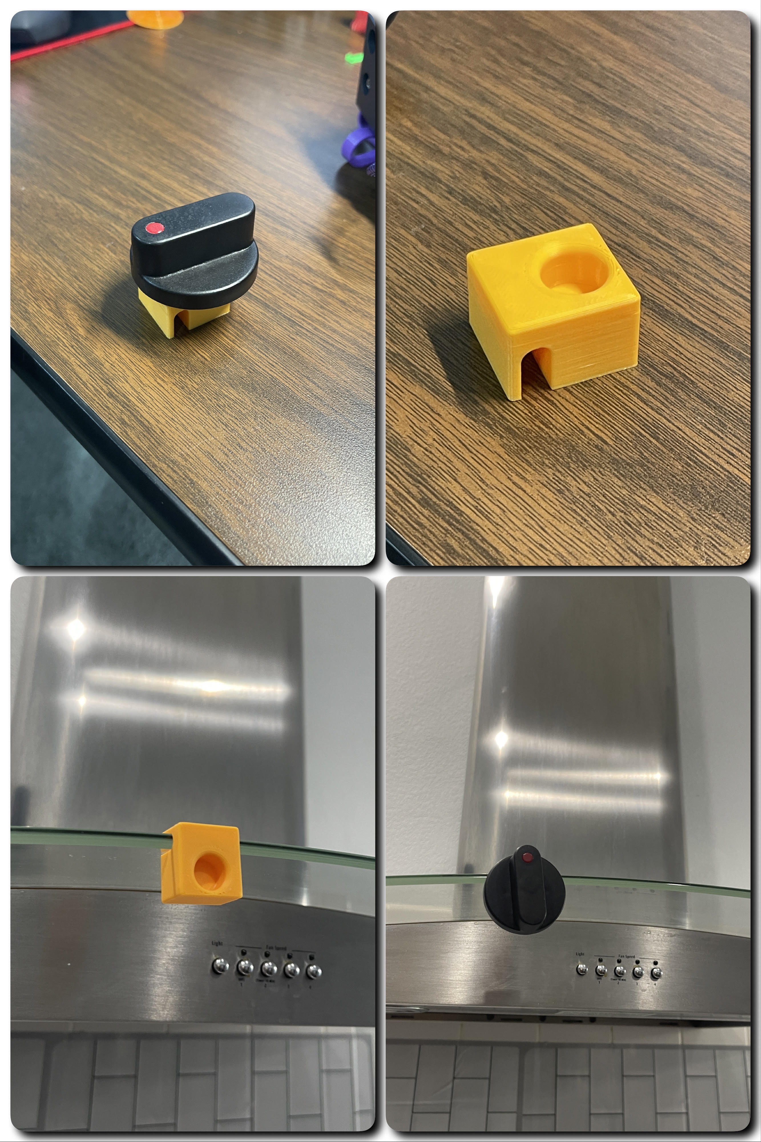 Stove Knob Holder by 3DeezNutz | Download free STL model | Printables.com