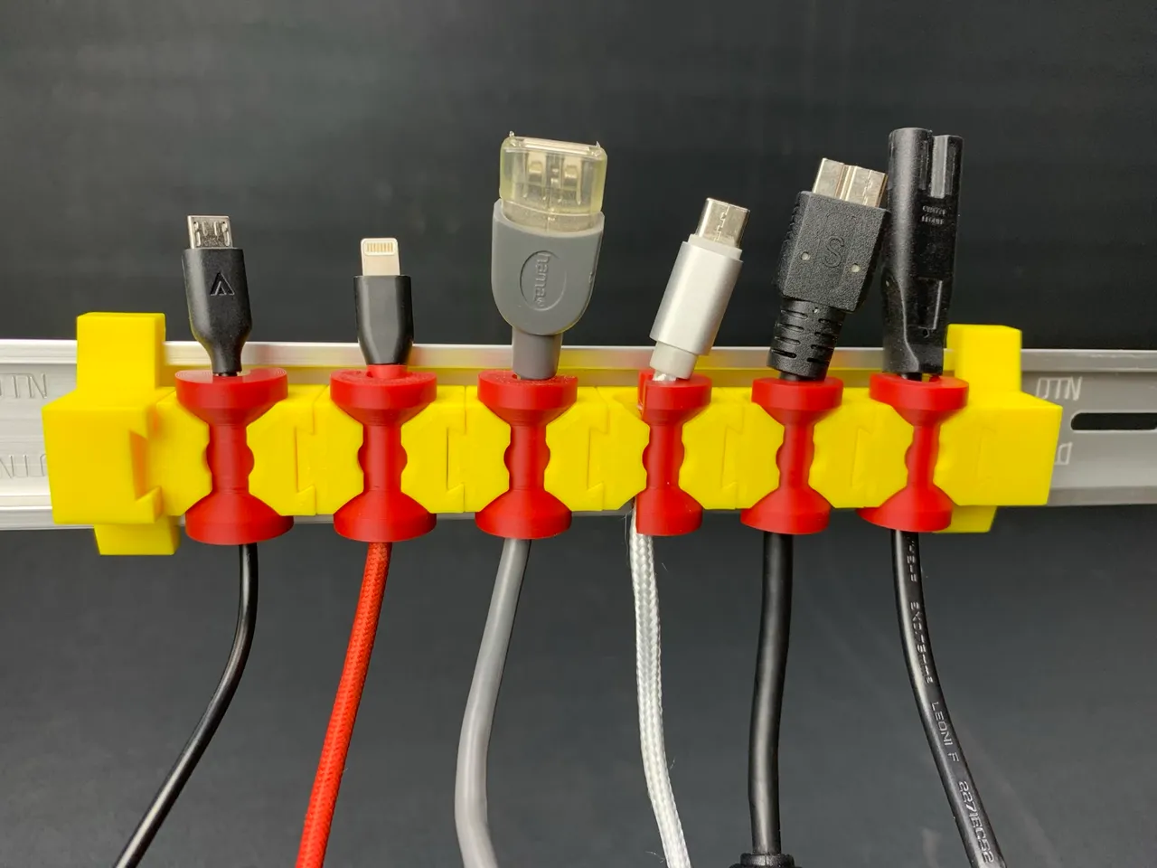 Modular REVOLving cable mount by fns720 | Download free STL model ...