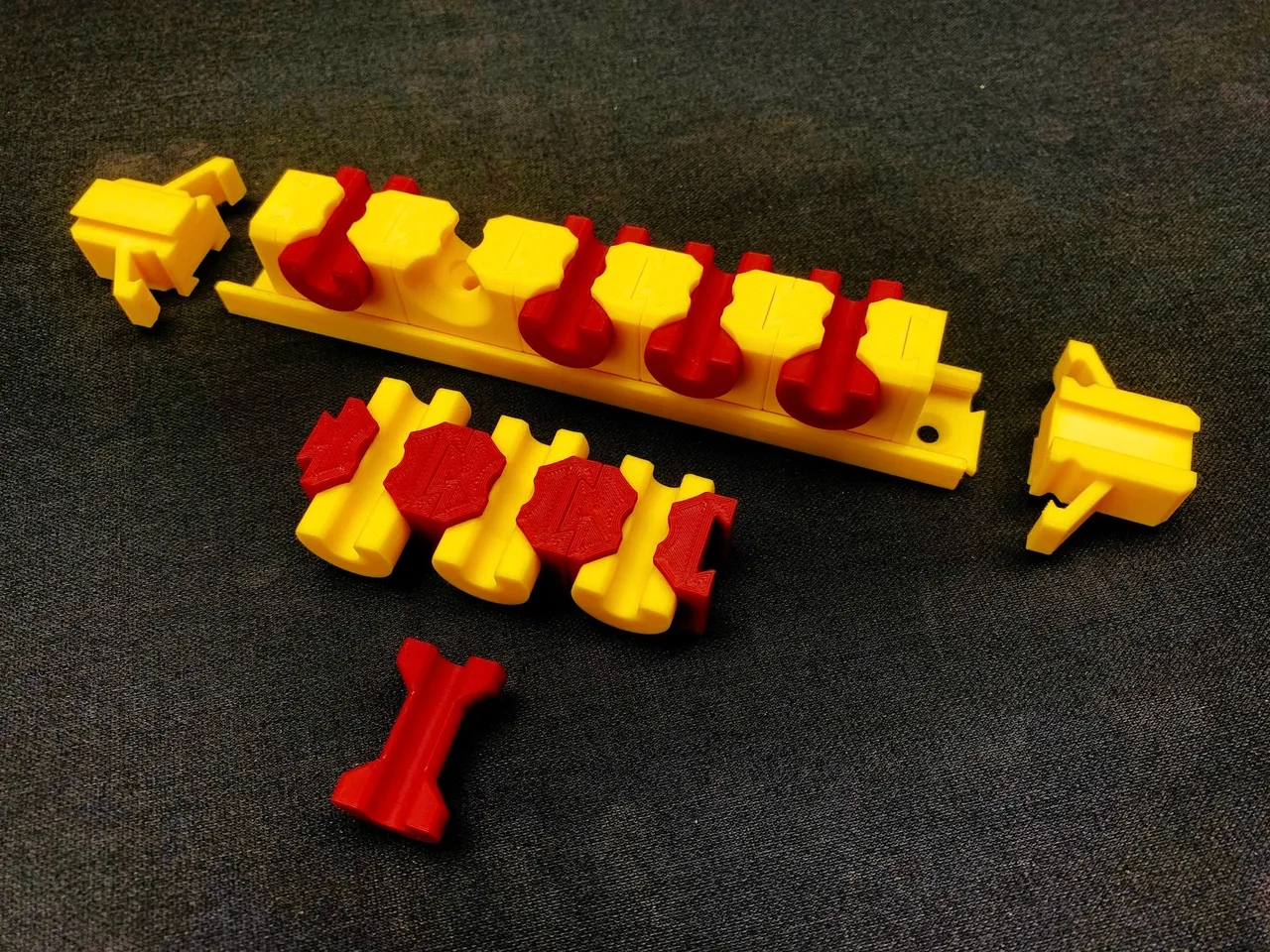 Modular REVOLving cable mount by fns720 | Download free STL model ...