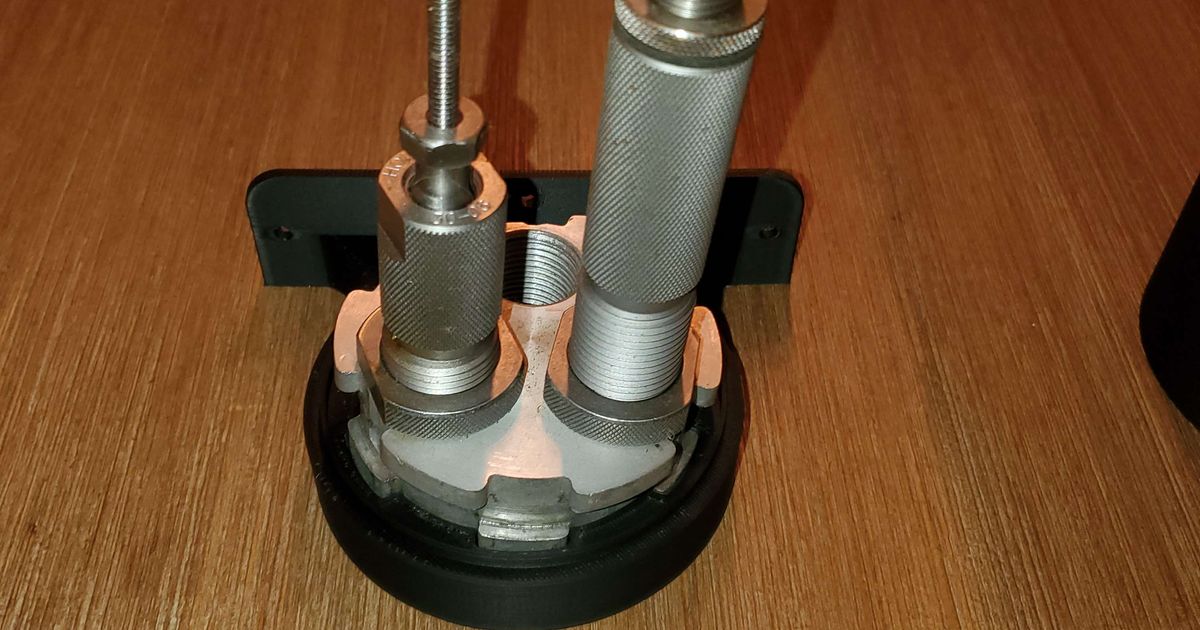 Lee Pro1000 Turret Wall Mount with ring/lid by Xtacy | Download free ...