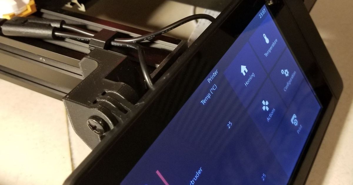 Ender Pro Raspberry Pi Touchscreen Mounts for Smart Pi Touch 2 Case by ...