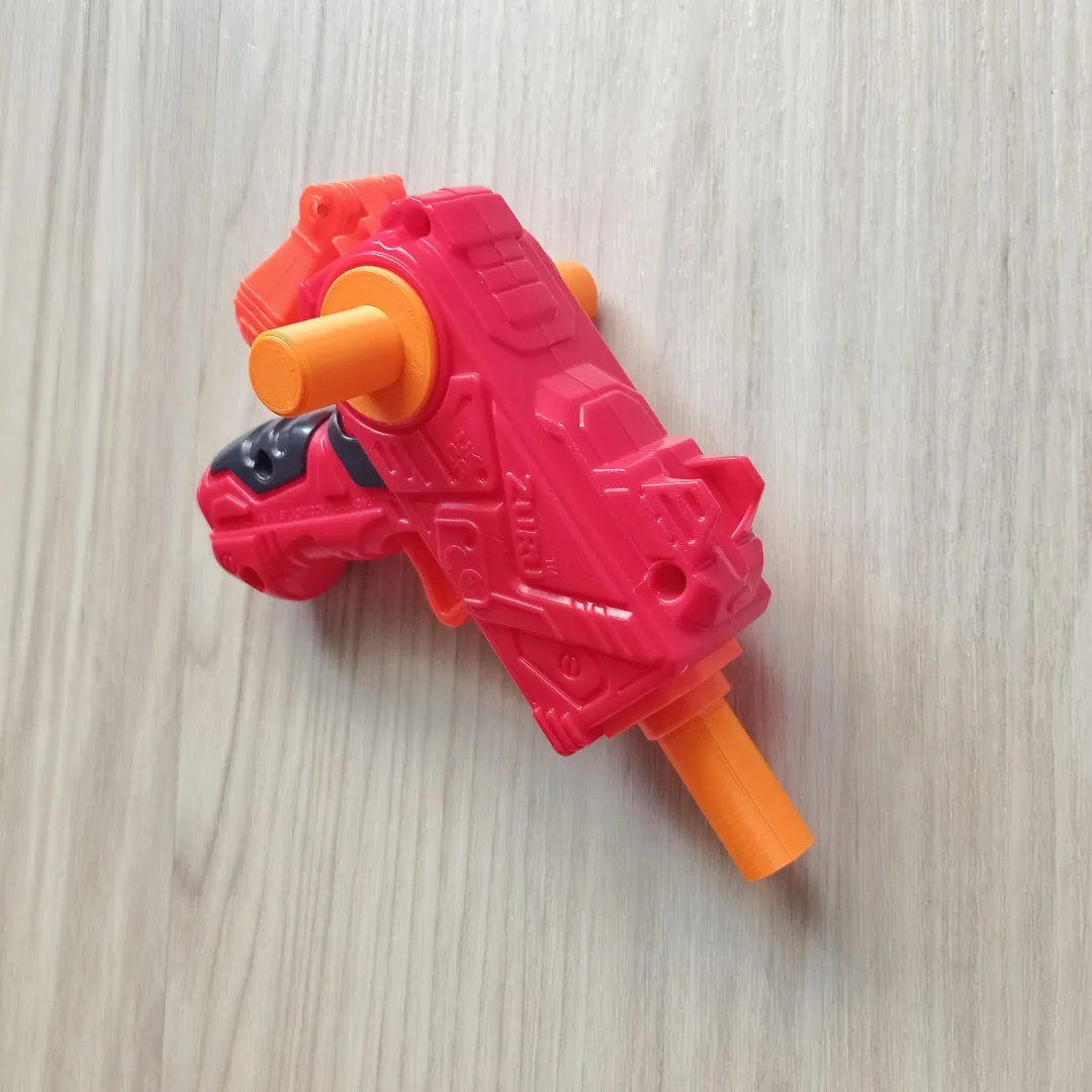 HalfMega Mod for X-Shot Micro by foam.blasted | Download free STL model ...