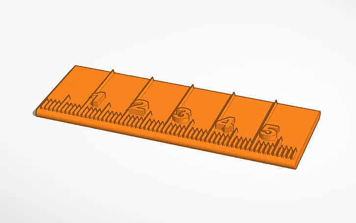 metric ruler by JJ Podesta | Download free STL model | Printables.com