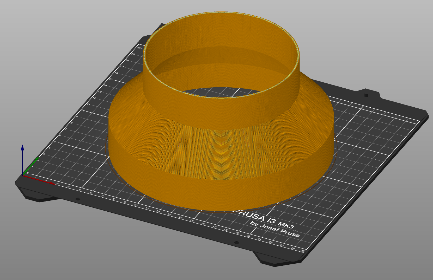 Air Hose Adapter / 125mm > 180mm Abluftadapter by 3d7r1x | Download ...