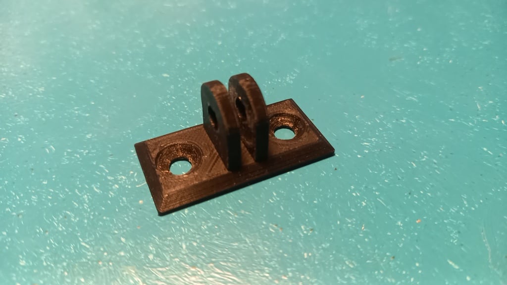 Wall mount for modular mounting system by zetiti10 | Download free STL ...