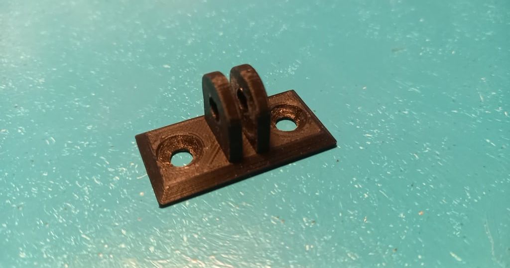 Wall mount for modular mounting system by zetiti10 | Download free STL ...