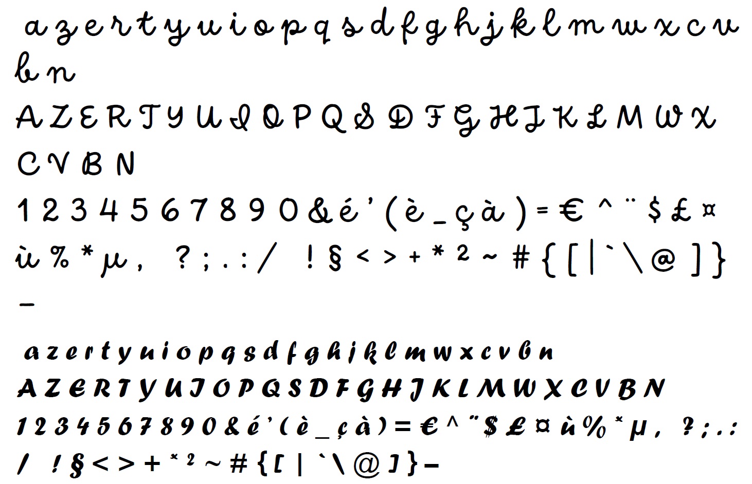 font Library by Naheulbeurk | Download free STL model | Printables.com