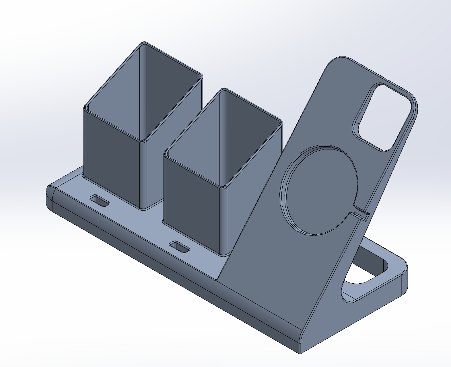 Desk top organizer by swadensten | Download free STL model | Printables.com