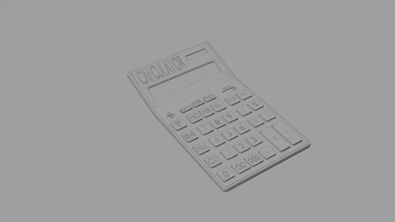 Calculator by prostoi | Download free STL model | Printables.com