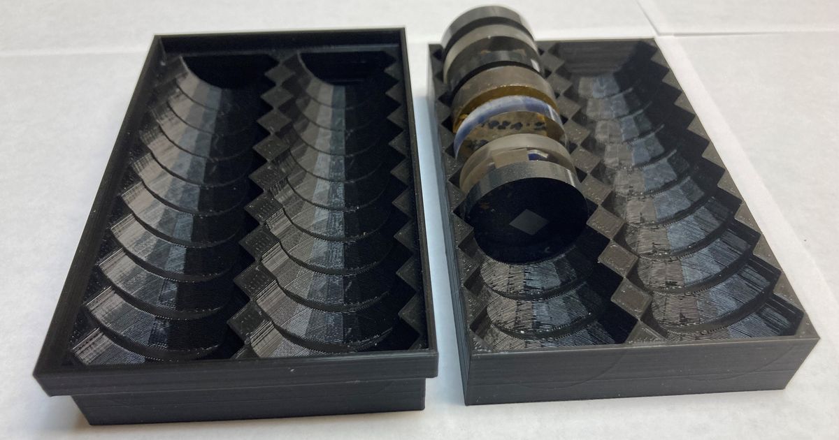 Epoxy Round Sample Holder by AC3FM | Download free STL model ...