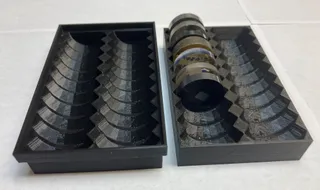 Epoxy Round Sample Holder (6 x 1" round samples) by AC3FM | Download ...