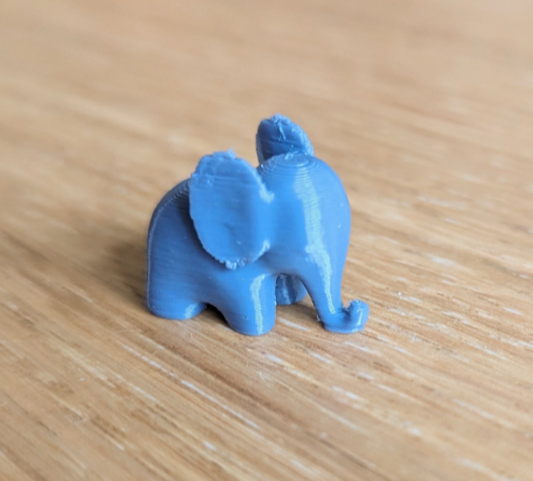 Little elephant (flat bottom) by Machspace | Download free STL model ...