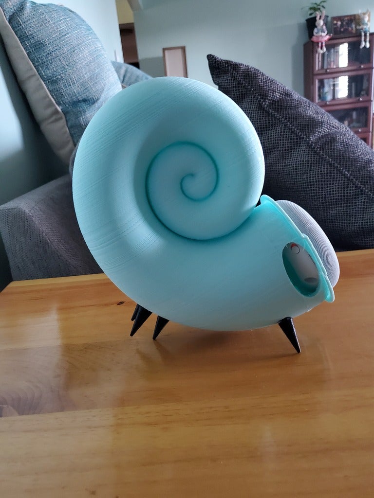 Nautilus Shell Google Home Mini Holder by KniRider | Download free STL ...
