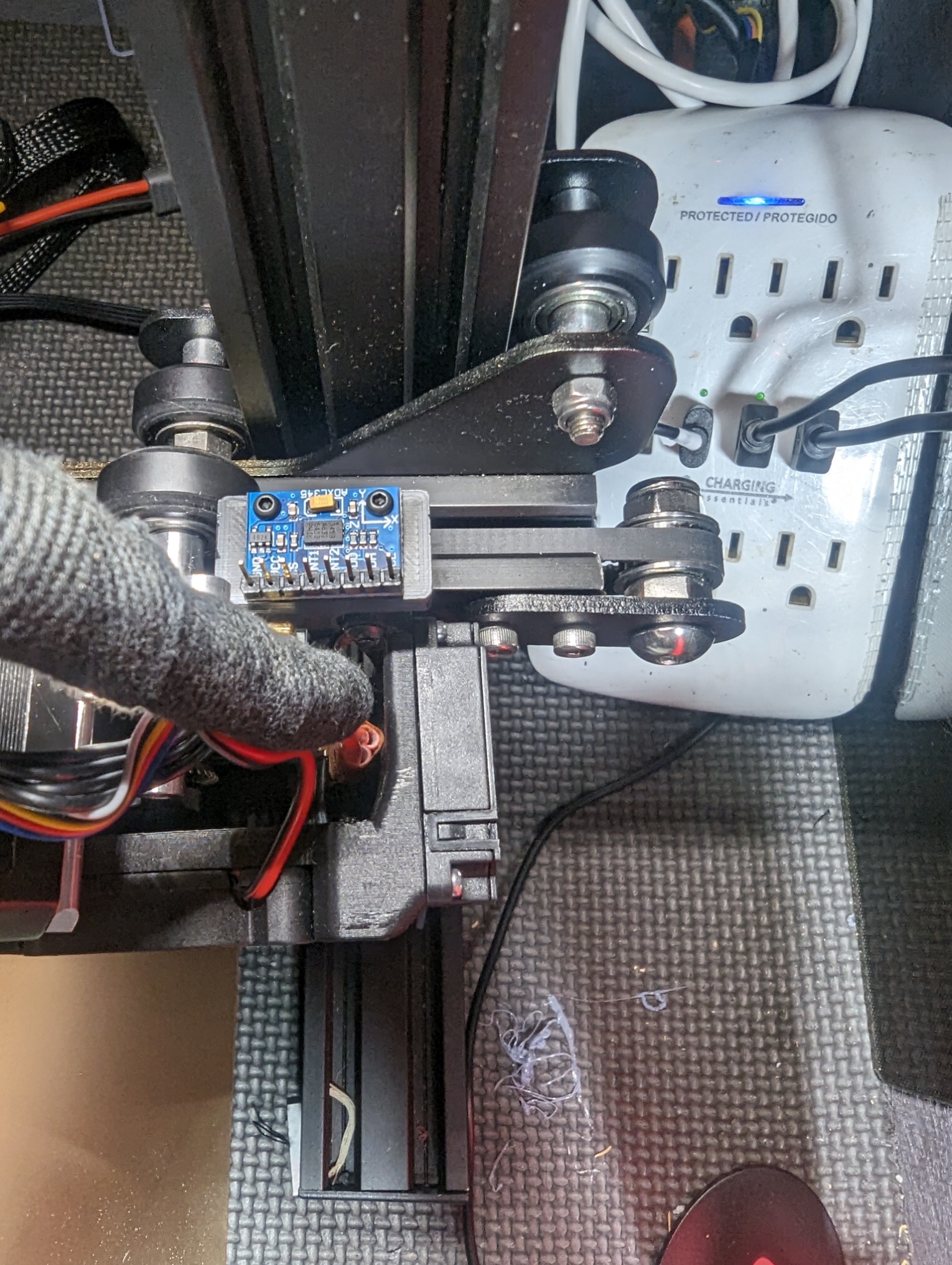 ADXL345 Mount for MicroSwiss NG by 3D Barn Owl | Download free STL ...