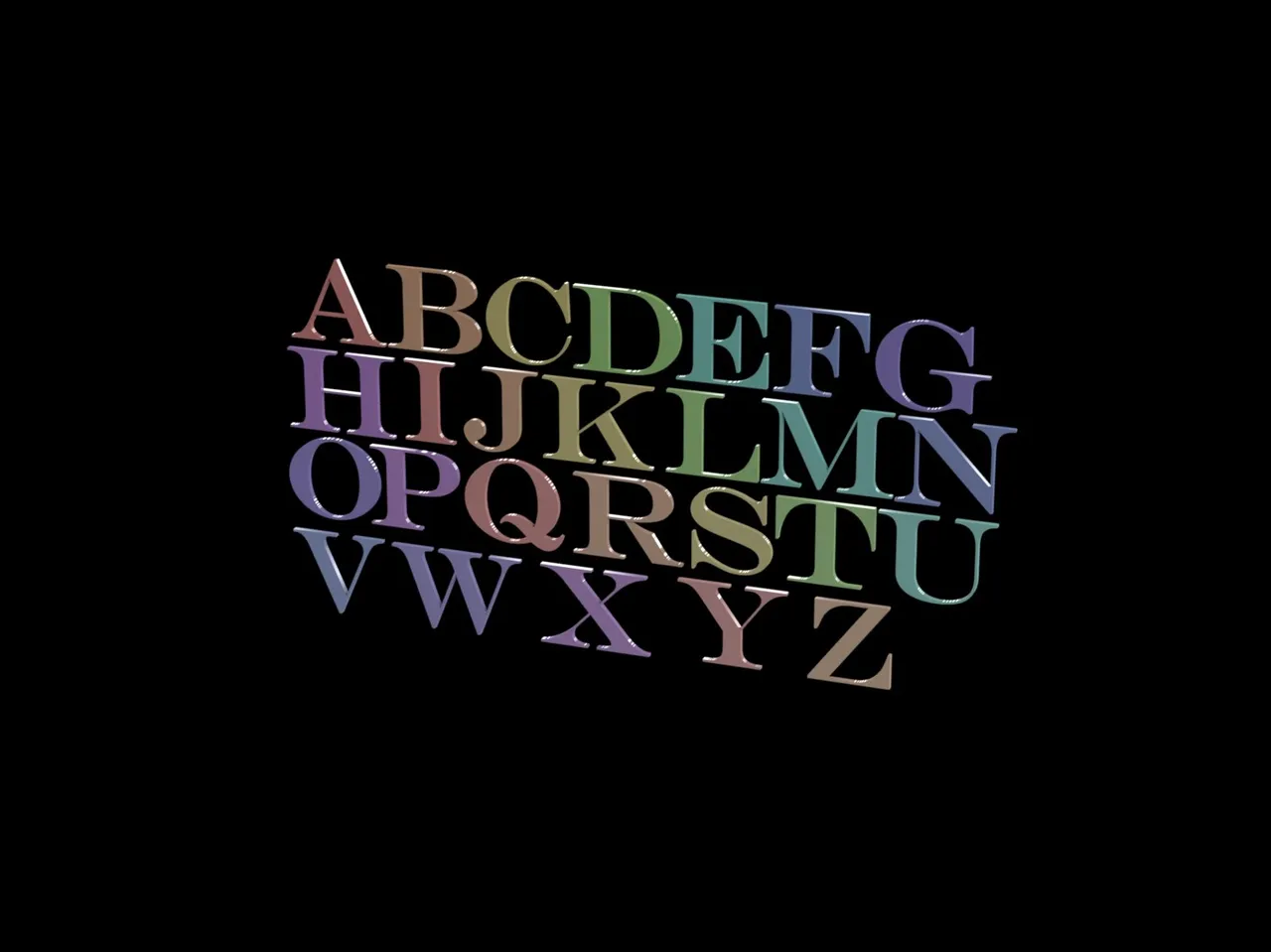 Typography Fonts Abc