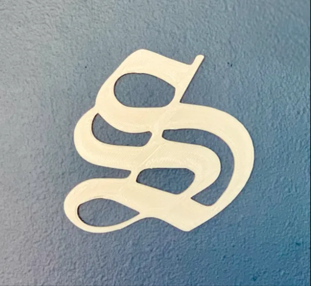 Typography S by Saleh | Download free STL model | Printables.com