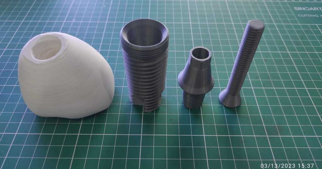 Dental Implant model - Complete set by EduGomes | Download free STL ...