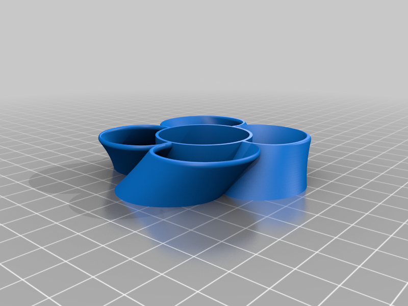Toroidal cooling fan 80mm propeler by EduGomes | Download free STL ...