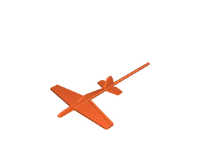 Practice Stick Plane - print in place by EduGomes | Download free STL ...