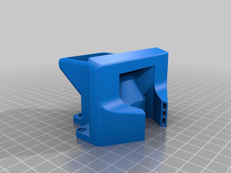 CR-10 5015 duct minimal by EduGomes | Download free STL model ...