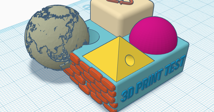 Another one Test Block - my favorite by EduGomes | Download free STL ...