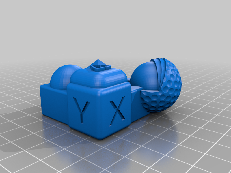 Another one Test Block - my favorite by EduGomes | Download free STL ...