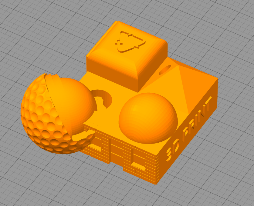 Another one Test Block - my favorite by EduGomes | Download free STL ...
