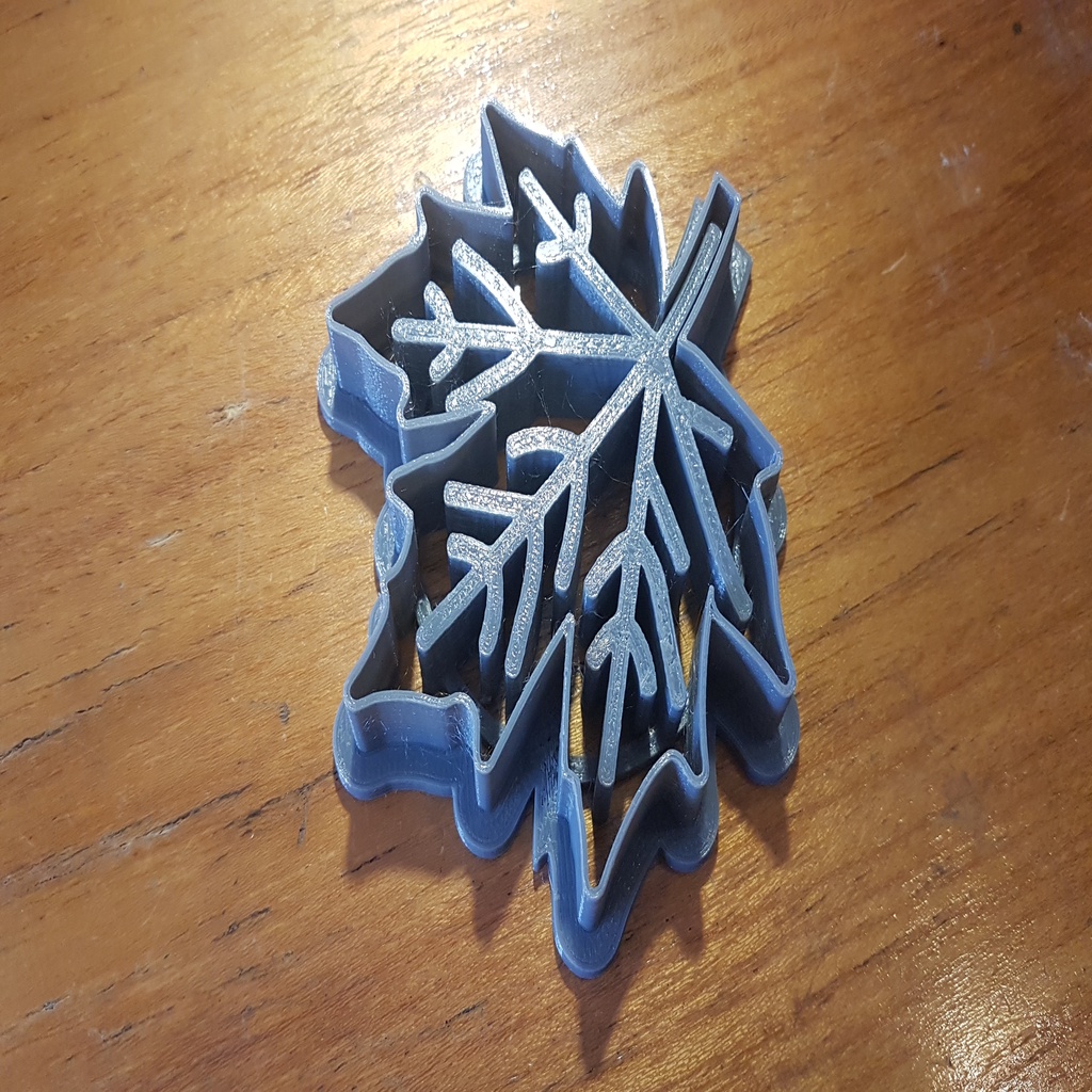 Maple Leaf Cookie Cutter - internal details by EduGomes | Download free ...
