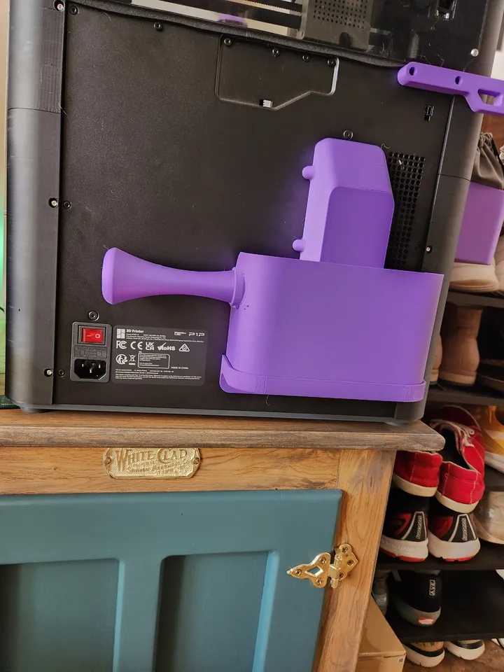 Bambu Labs Removable Poop Bucket Right Side Reachable by Hunter Greene ...