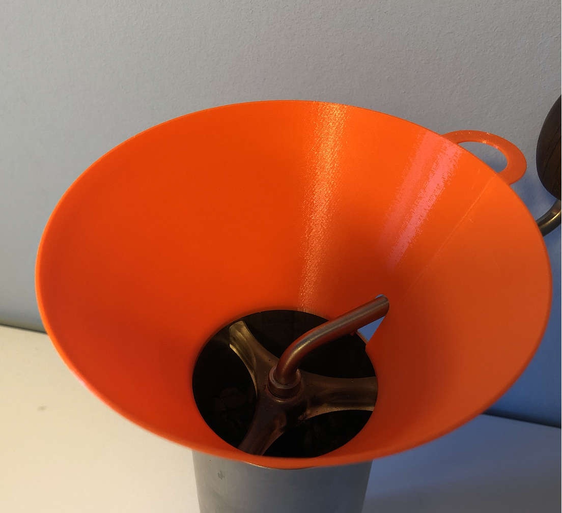 Filling Funnel for Coffee Ginder by Mark | Download free STL model ...