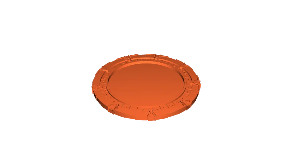 Stargate Coasters by MadicalMan | Download free STL model | Printables.com