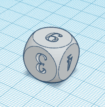 6 sided die by Jack Phipps | Download free STL model | Printables.com