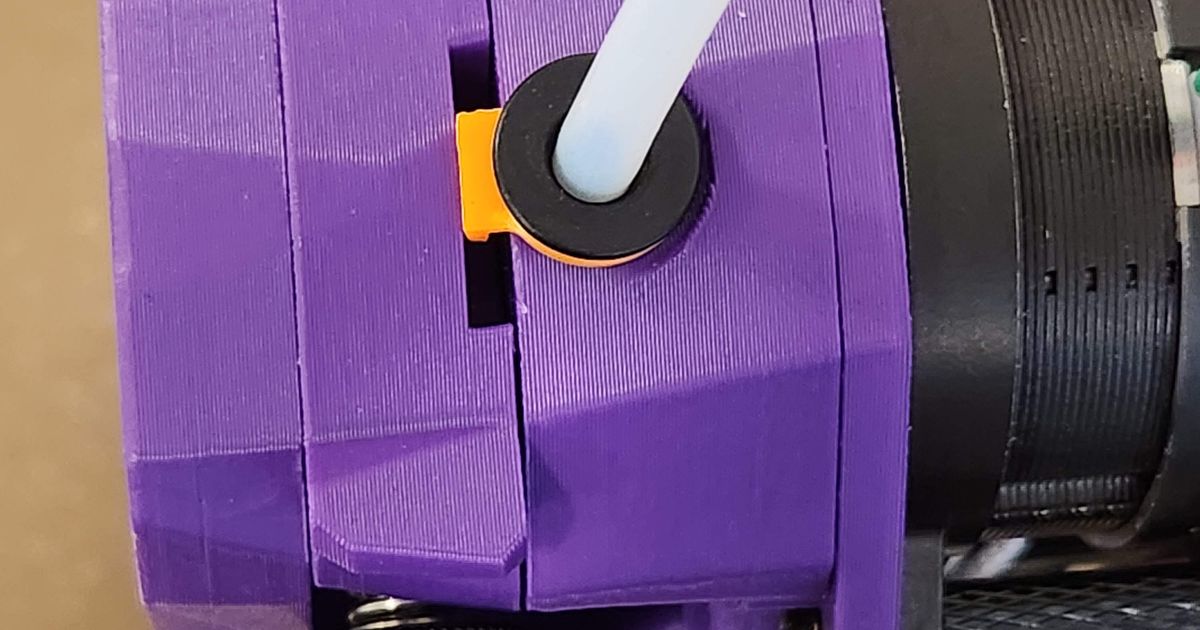 Mini Stealthburner Notched Latch by cliftoce | Download free STL model ...