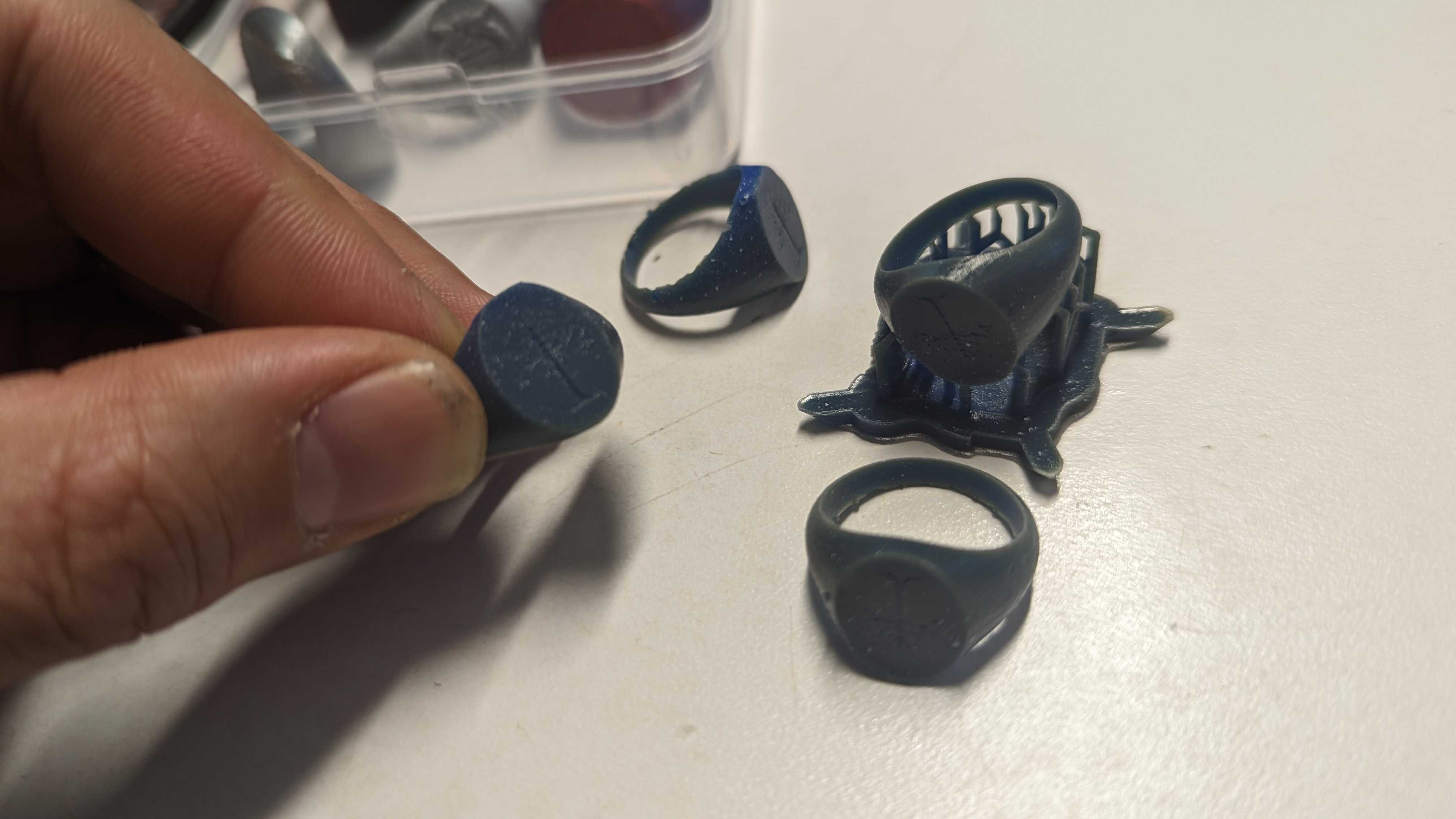 Make metal casted rings using a 3D printer by Tex | Education ...