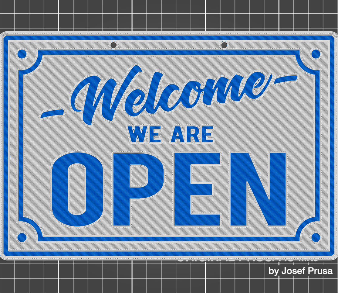 Double-Sided Open/Closed Sign 2 to 4 Colors (See Video) by Triple G ...