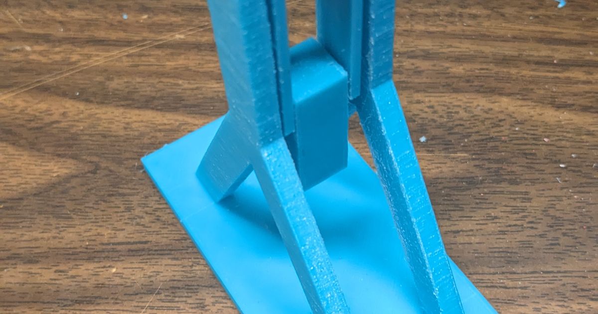 Double pendulum desk toy by Daniel Ehme | Download free STL model ...