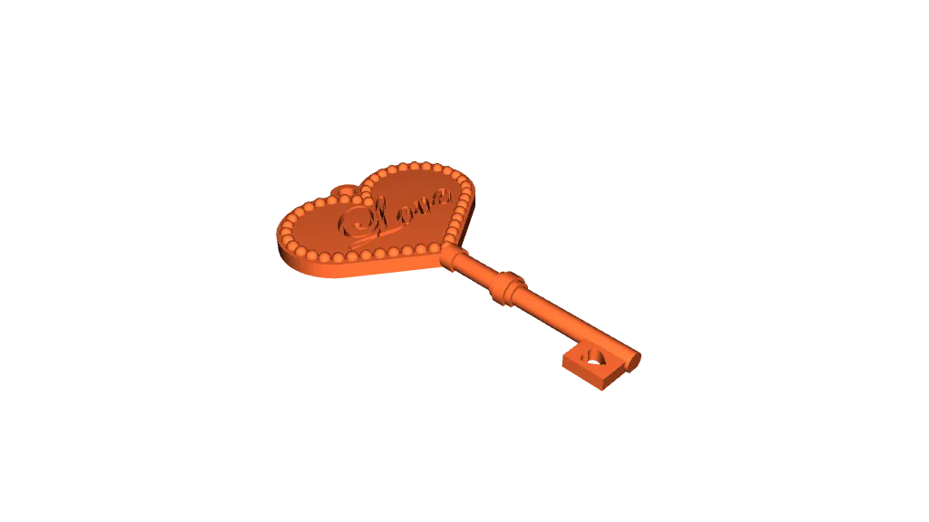 Lovely Kawaii Special Key by CodeName X | Download free STL model ...